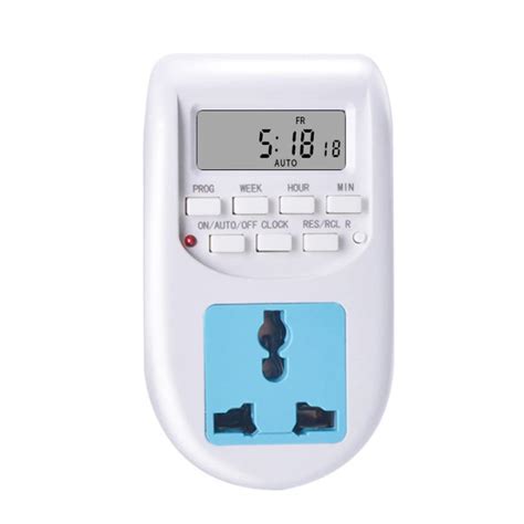 Digital Programmable Timer Switch 220v 230v 50hz 60hz 7 Days Weekly Programmable Lcd Display
