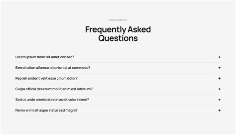 21 Elementor Faq Sections
