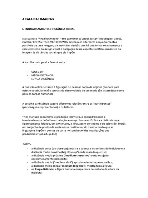 1996 Kress E Van Leeuwen A Fala Das Imagens Pdf Imagem Perspectiva Gráficos