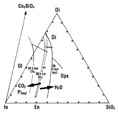 Phase Relations In The System Diopside Forsterite Quartz Download
