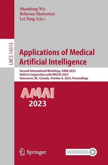 Lecture Notes In Computer Science Applications Of Medical Artificial