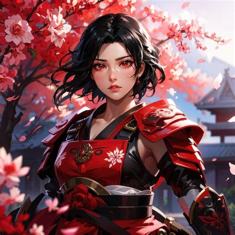 Premium Ai Image Anime Girl With Armor Premium Ai Image Anime Girl With Armor