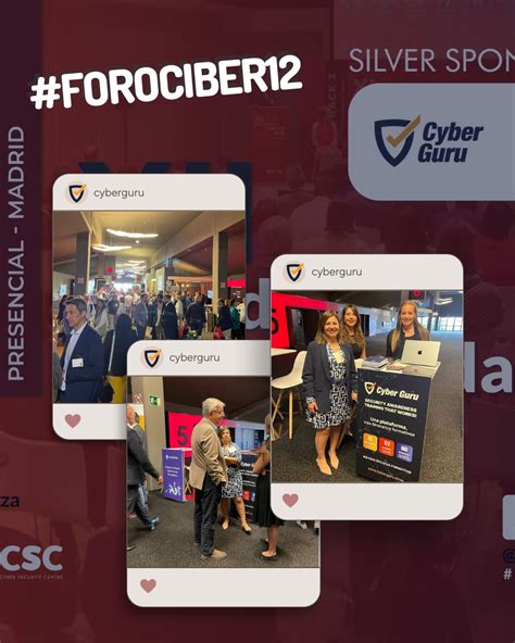 Cyber Guru On Linkedin Forociber12 Securityawarenesstraining