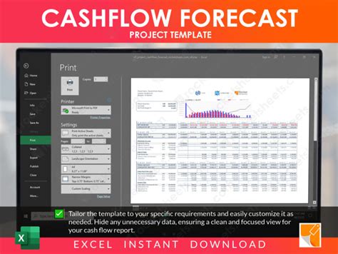 Cash Flow Template For Effective Financial Management In Projects