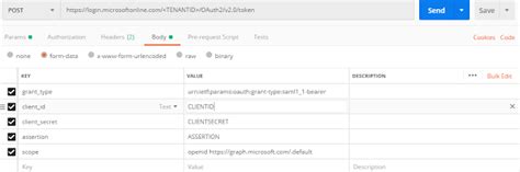 将 Active Directory 联合身份验证服务颁发的 Saml 令牌换成 Microsoft Graph 访问令牌