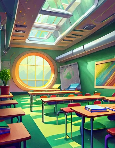 Premium Vector School Class Room