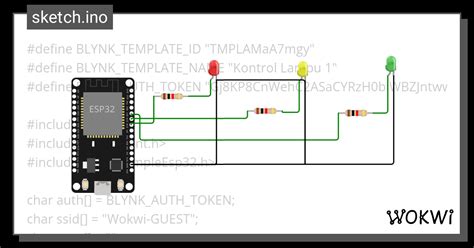 Praktikum 2 Copy Wokwi Esp32 Stm32 Arduino Simulator