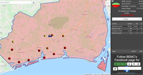 Bemc Power Outage Map Oconto County Plat Map