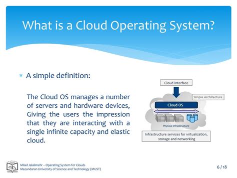 PPT Cloud Operating Systems PowerPoint Presentation Free Download ID