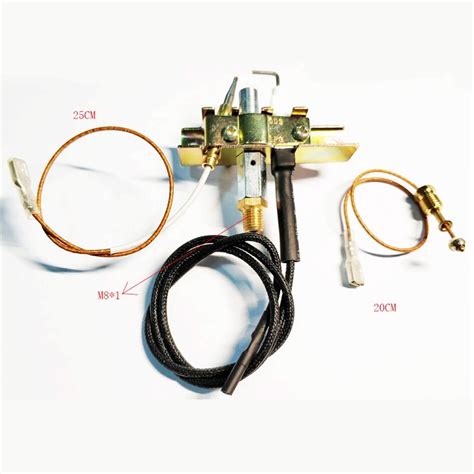 Lpg Gas Room Heater Pilot Burner Assembly Parts Thermocouple Safety