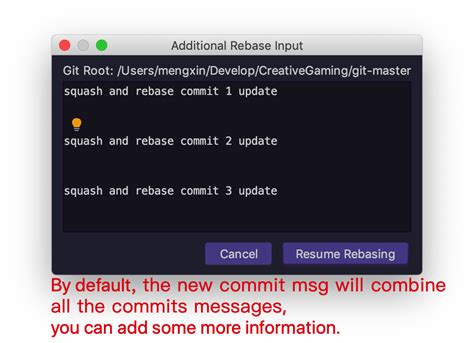 Squash Rebase Pr Git Workflow By Intellij And Command Xins Blog
