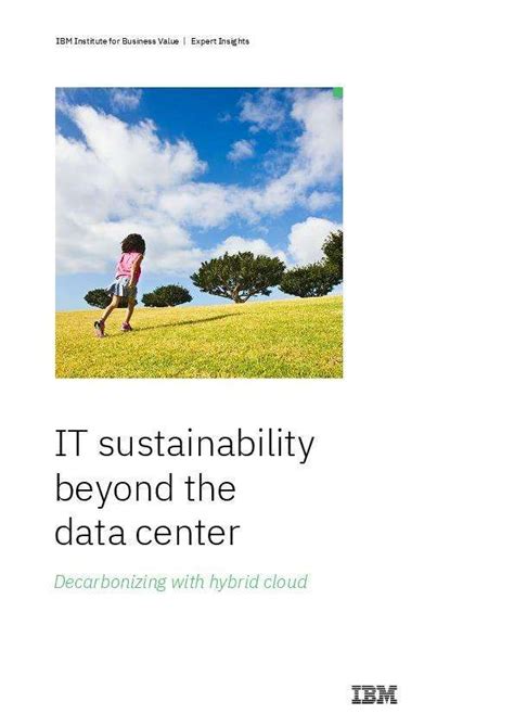 Ibm Ibv Report It Sustainability Beyond The Data Center Alex Mendez
