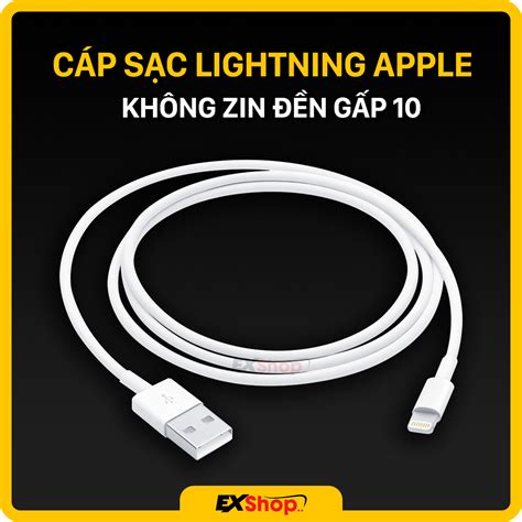 Cáp iPhone X NEW - ZIN 100% - CHÍNH HÃNG APPLE