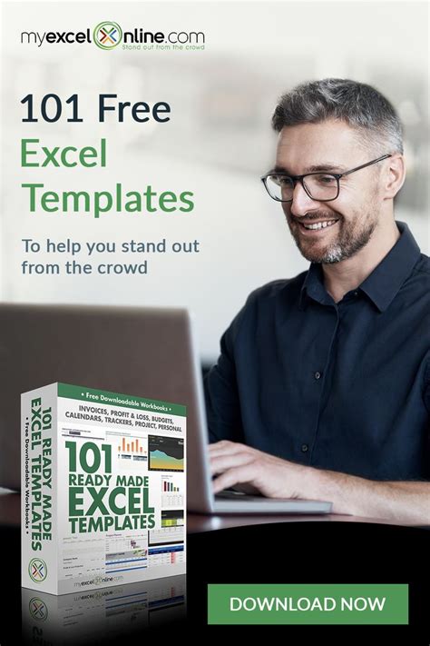 101 Free Excel Templates Myexcelonline Excel Templates Excel Tutorials Excel For Beginners