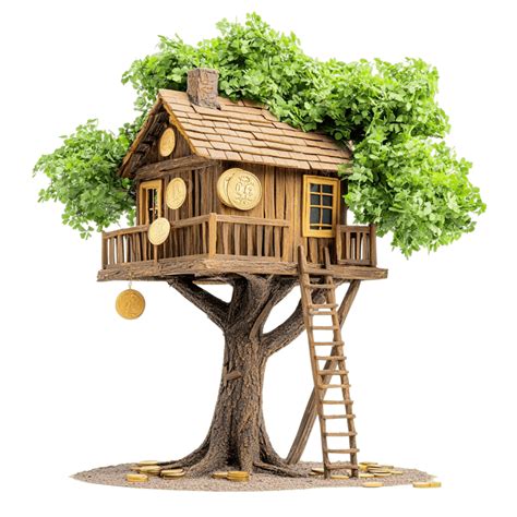 Tree House Wooden Treehouse Forest Cabin PNG Transparent Image And Clipart For Free Download