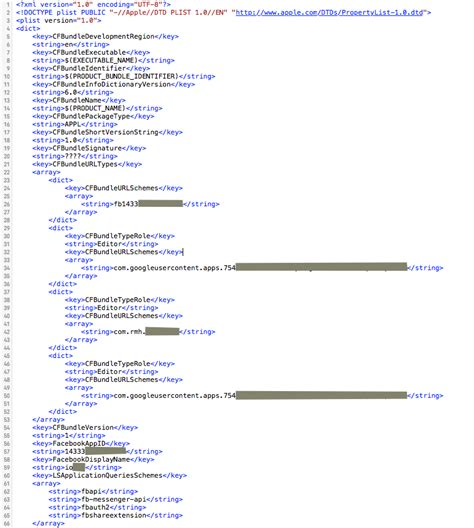 Ios Facebook Login In Swift Unknown Scheme Received Authorize