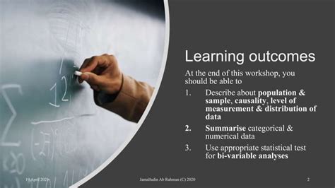 Introduction To Practical Biostatistics Pptx Science
