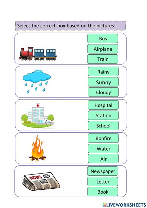 Science Evaluation Term 2 Interactive Worksheet Live Worksheets