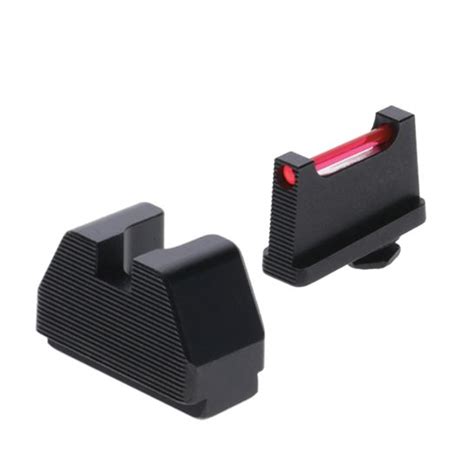 Truglo Fiber Optic Pro Sight Frontrear Redblack Tg132g4 Palmetto