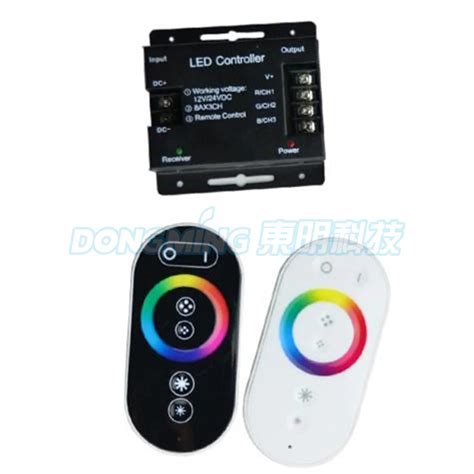Dc V Led Rgb Controller Touch Panle Full Color Rf Remote Controller With Touch Remote For