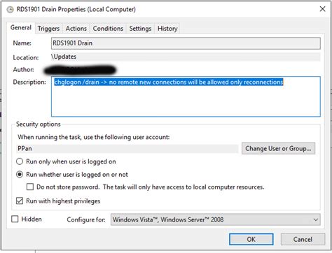 Task Scheduler Not Saving Domain Credentials Windows Spiceworks Community