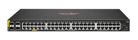 Hpe Aruba 6000 48g Class4 Poe 4sfp 370w Switch Kytkin 48 Porttia Hallinnoitu Telineeseen
