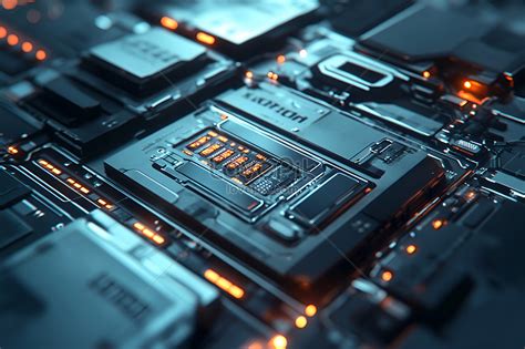 회로 보드의 칩