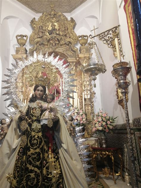Hoy Salida Procesional De La Virgen Del Carmen De San Gil PasiÓn Y