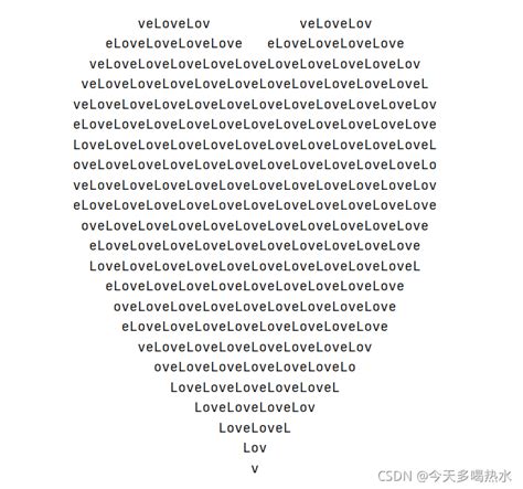 Python爱心代码合集 Csdn博客