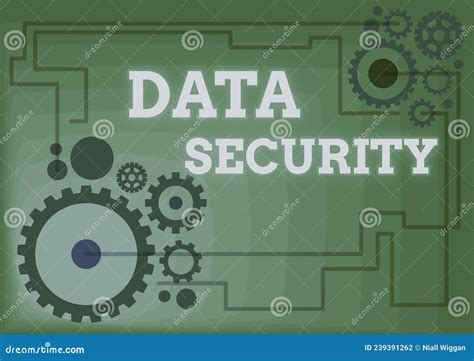 Text Sign Showing Data Security Business Approach Protected Important Personal Data From