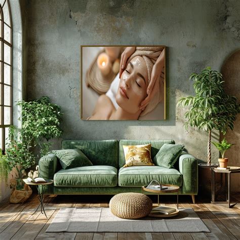 Spa Wall Art Medical Spa Decoration Massage Room Art Beauty Salon