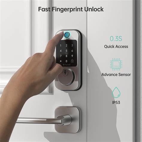 Smonet Fingerprint Lock Door Handle