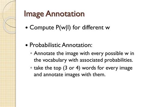 Ppt Automatic Image Annotation And Retreval Using Cross Media