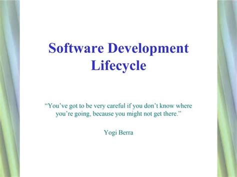 Program Development Life Cycle Pptx
