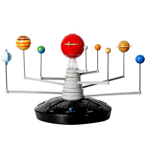 Motorized Planet Model Dr Stem Toys Solar System Projector Kit With