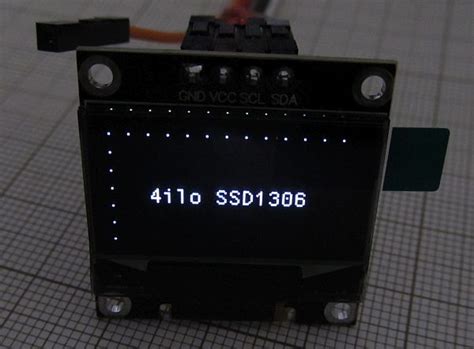 stm32f0 ssd1306 test