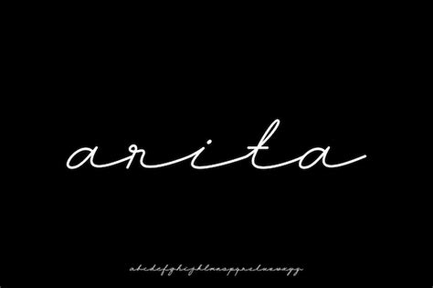 고급스럽고 우아한 글꼴 글래머 스타일 프리미엄 벡터