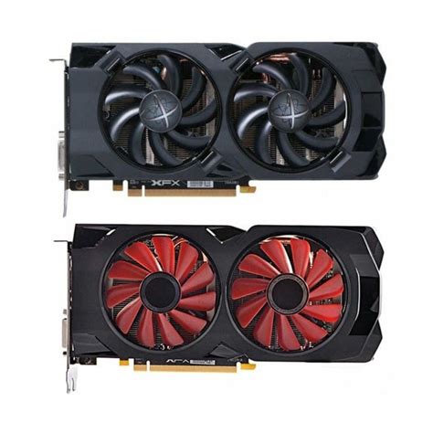 XFX RX 470 8GB Kartu Grafis 256Bit GDDR5 Kartu Video Untuk AMD RX 400 Seri VGA Kartu RX470 8GB