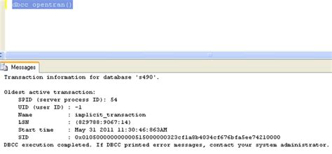 Sql Server Sql Open Transactions And How To Find