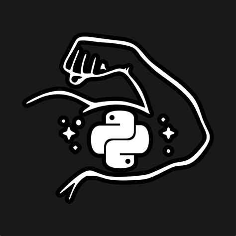 Python Is My Biceps Python Programming T Shirt Teepublic