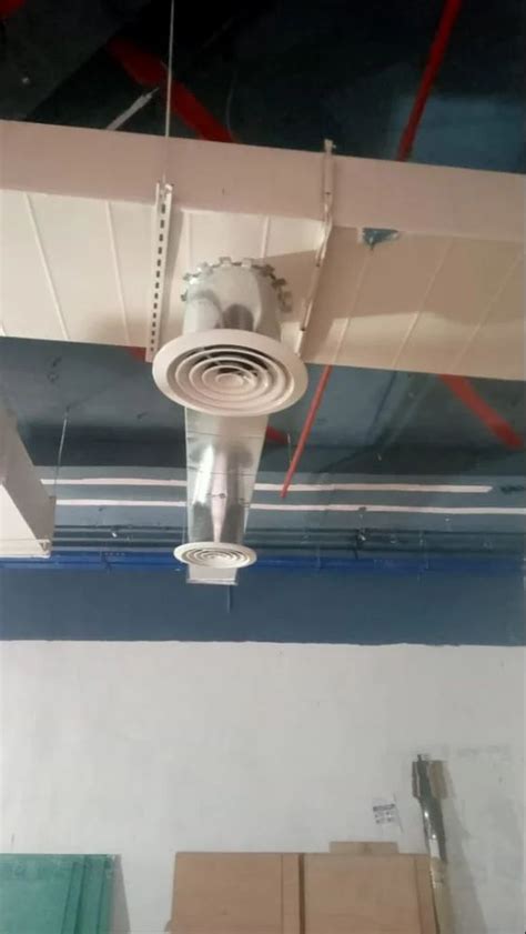 Powder Coated Chiller Aluminum Ducting Air Diffuser For Commercial Shape Circularround At Powder Coated Chiller Aluminum Ducting Air Diffuser For Commercial Shape Circularround At