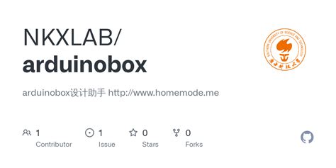 GitHub NKXLAB arduinobox arduinobox设计助手 homemode me