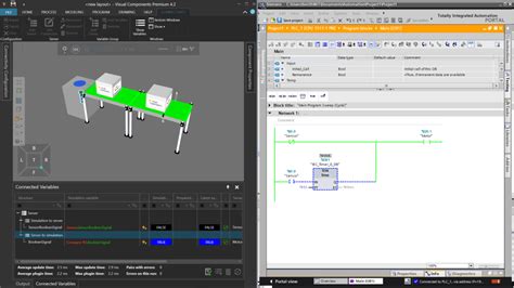 Virtual Commissioning Visual Components