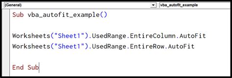 ¿cómo Ajustar Automáticamente Filascolumnas En Vba