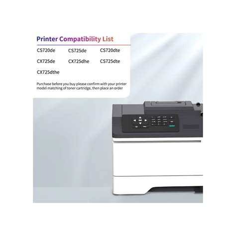 Buy Calabaza Cs720 Remanufactured For Lexmark Cs720 Color Toner