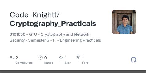 Github Code Knighttcryptographypracticals 3161606 Gtu