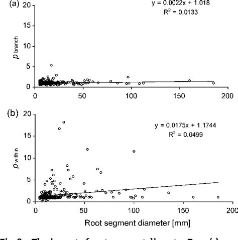 Figure 1 From Oot Tapering Between Branching Points Should Be Ncluded In Fractal Root System
