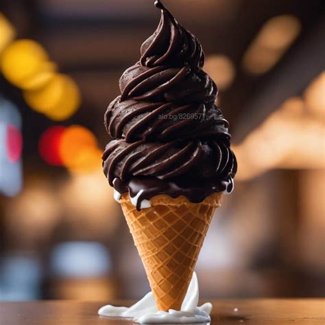 Суха смес за Черен сладолед Сладолед на прах ЧЕРНА ВАНИЛИЯ 1300г 4 L Мляко Стоки