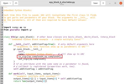 Creating Your First Block GNU Radio