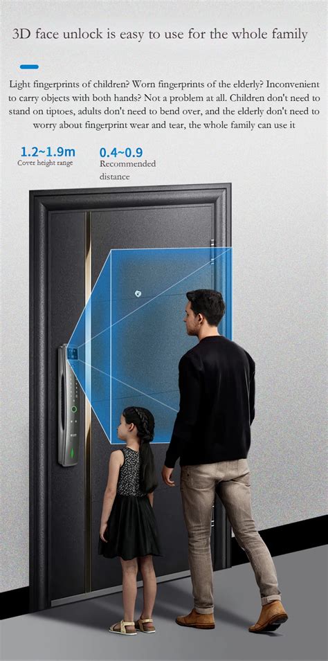 Smart Lock With Face Recognition Fully Automatic Fingerprint Buy Face Recognition Smart Lock